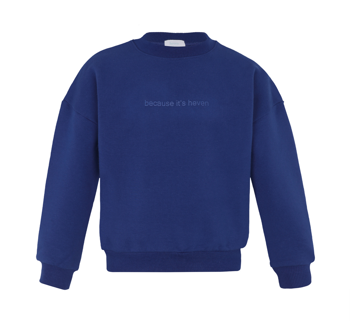 Heven Logo Sweatshirt H21 - Cobalt – Moonlight