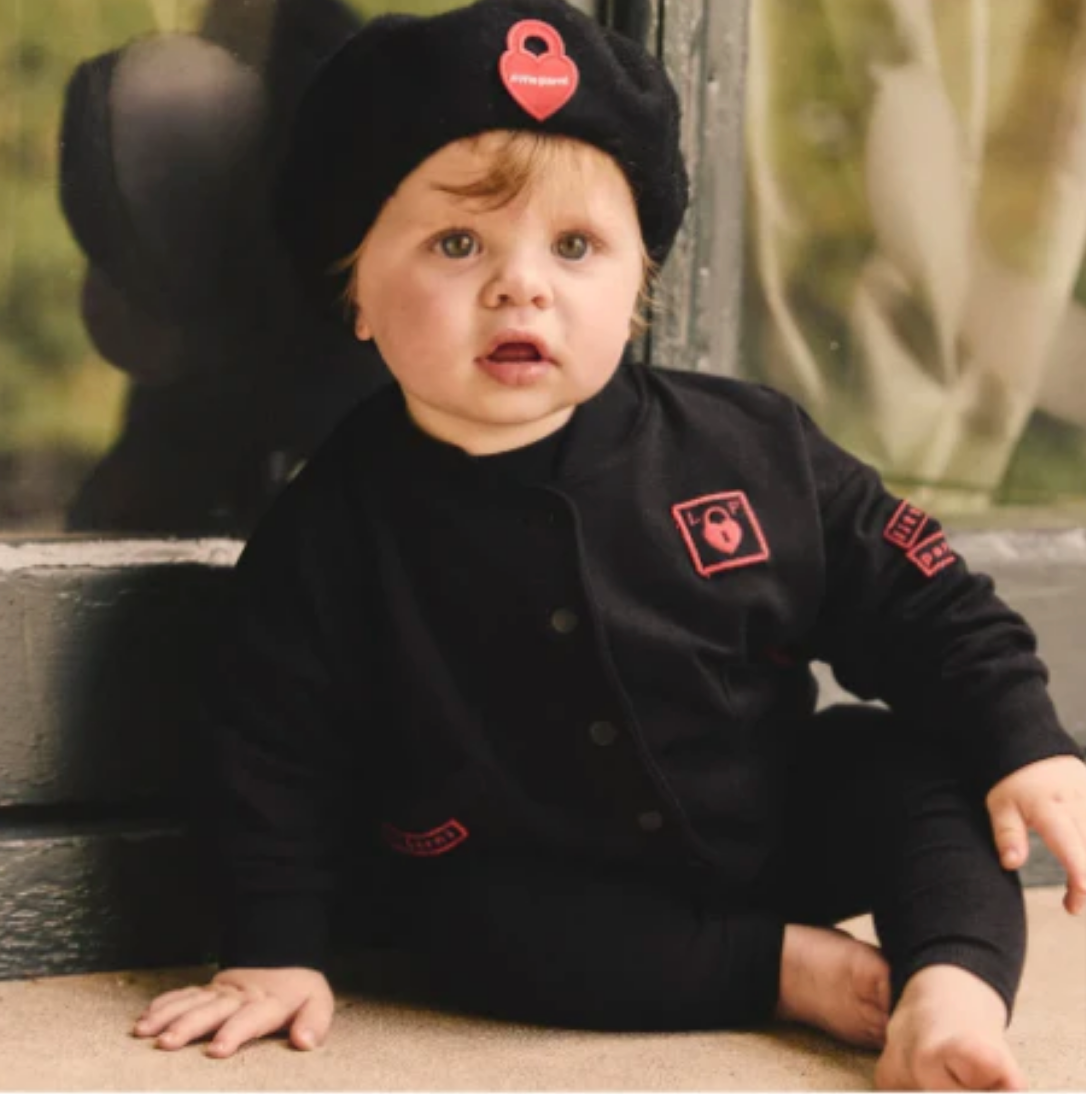 Parni Baby Multipatch Bomber K465 - Black – Moonlight