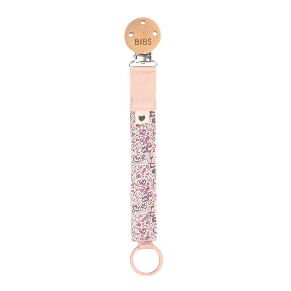 Bibs Pacifier X Liberty Pacifier Clip - Eloise Blush – Moonlight