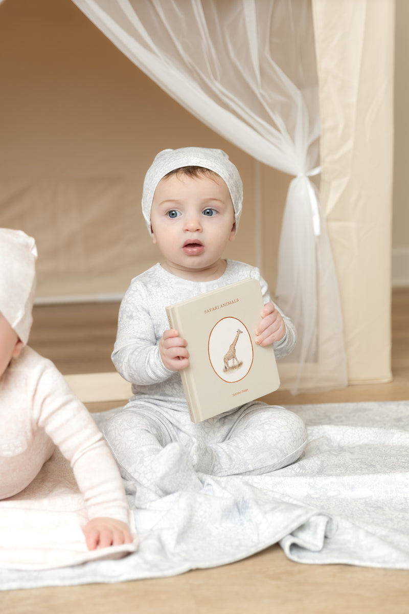 Bee & Dee Botanical Layette Set - Crisp Blue – Moonlight