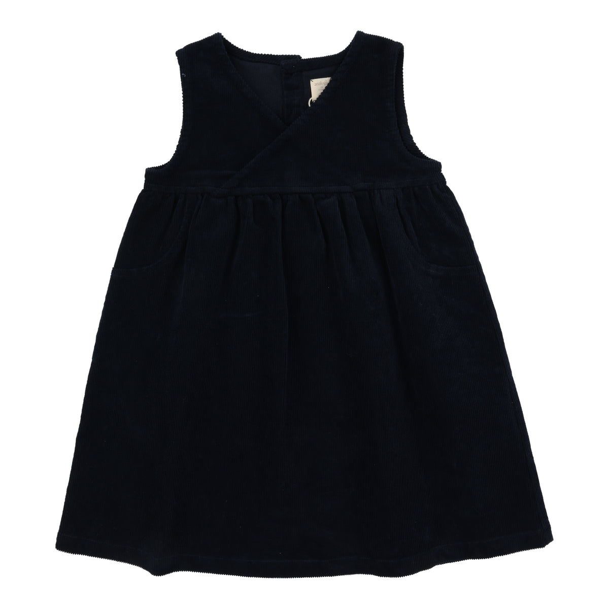 Lil Legs Corduroy Jumper - Navy – Moonlight
