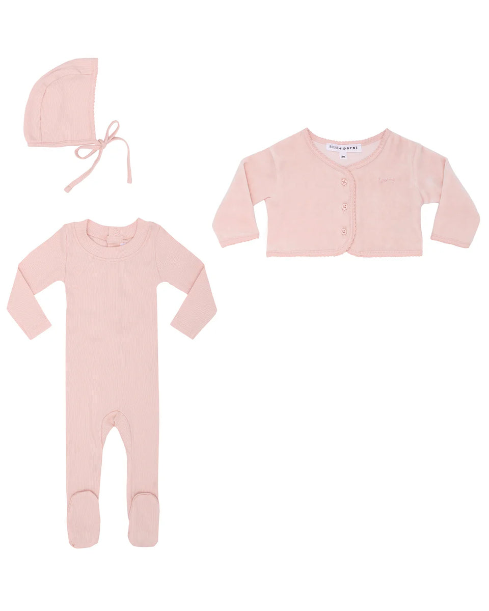 Little Parni Baby Gift Box Layette Set (K550) - Pink – Moonlight