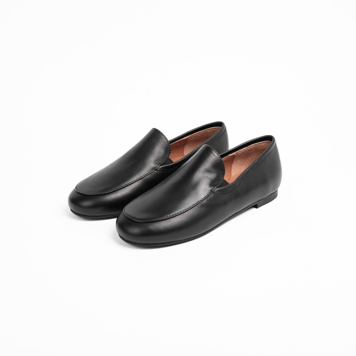 Camille Shoes Oliver Black Leather – Moonlight