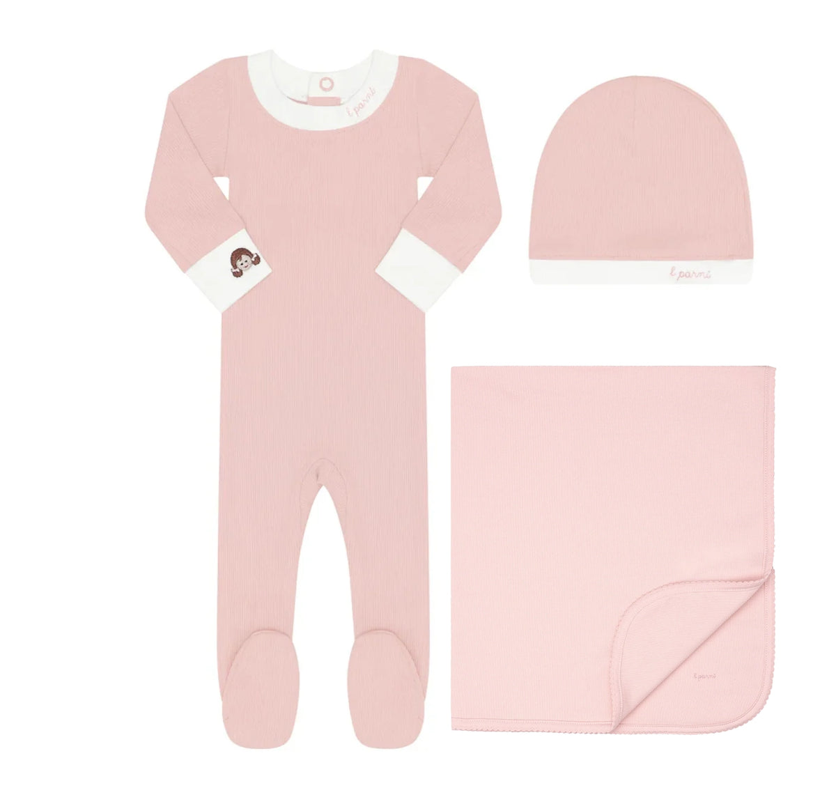 Little Parni Girls Baby Layette Set (K549) - Pink – Moonlight