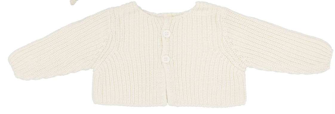 Lilette Chunky Knit Shrug - Classic - Cream – Moonlight