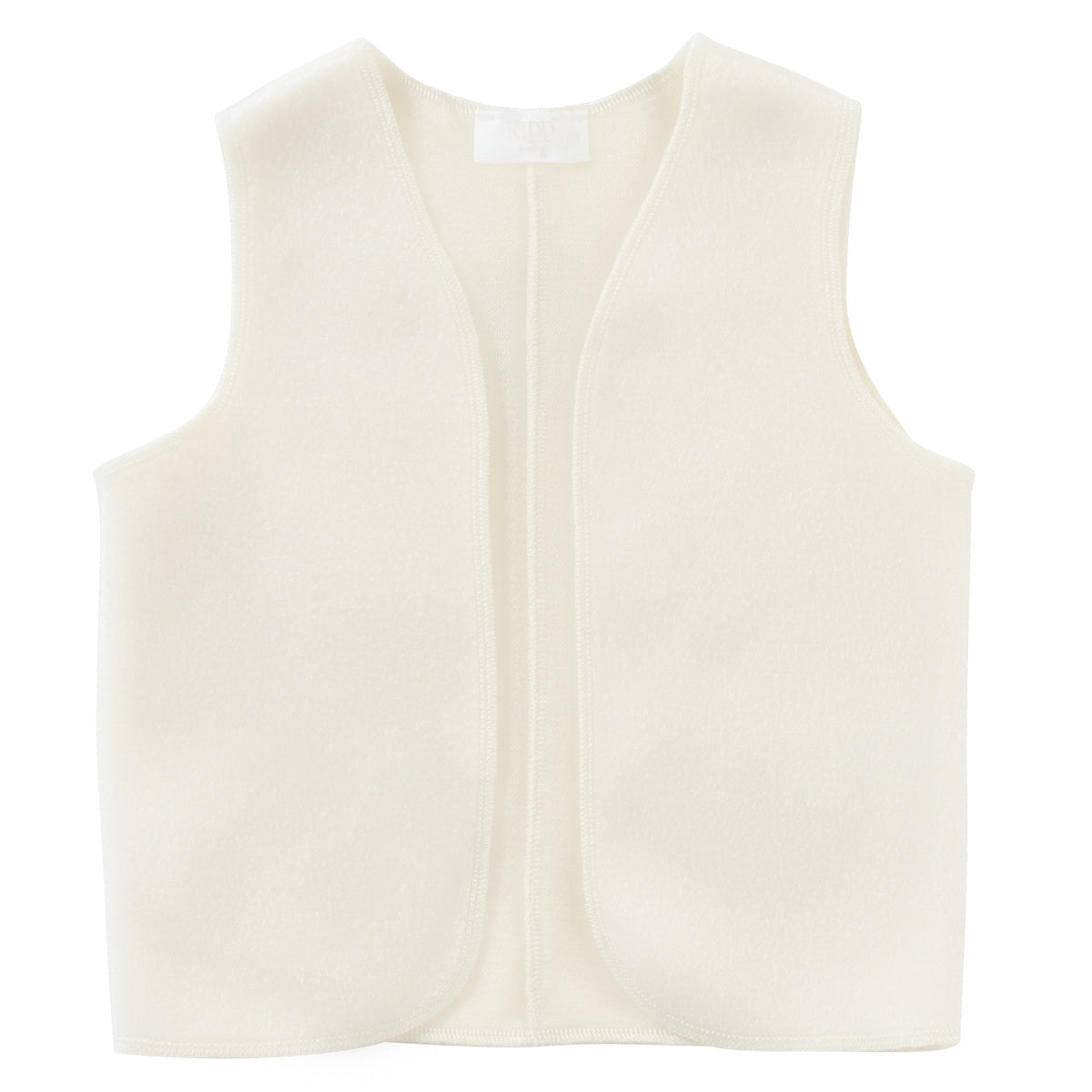 Kipp Wool Vest- White – Moonlight