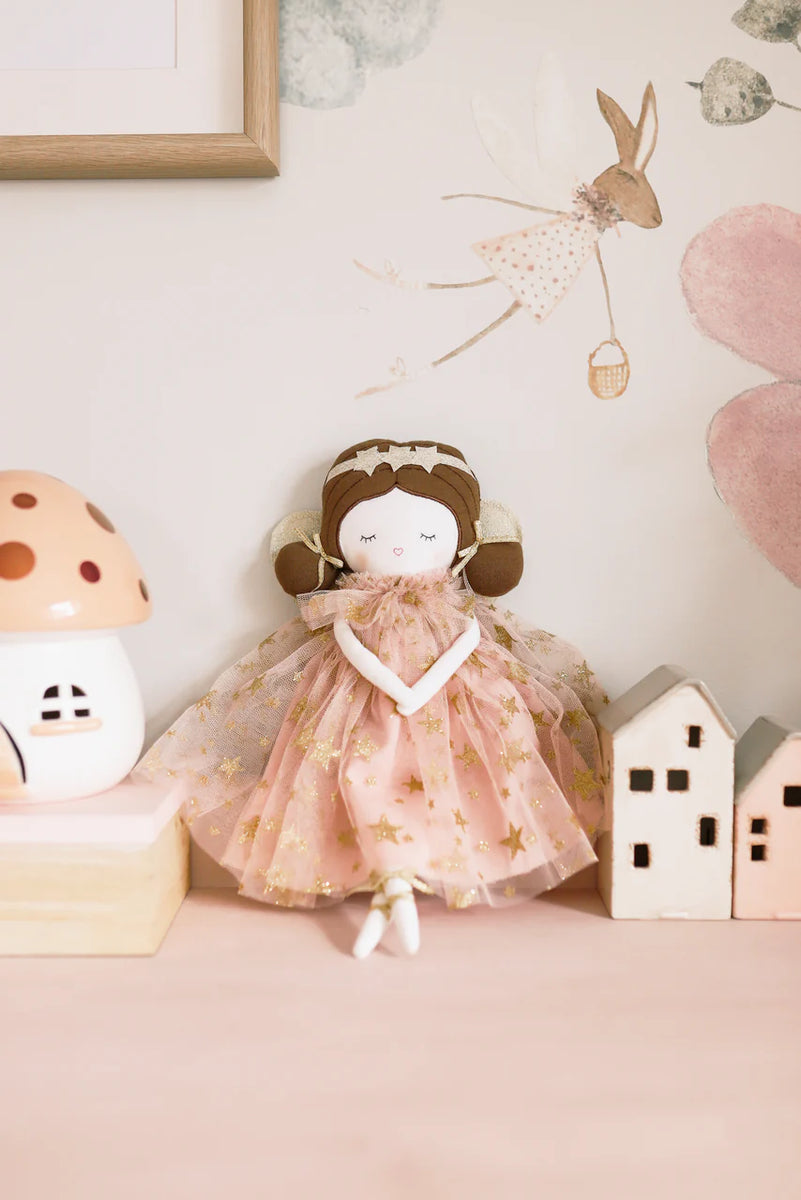 Alimrose Celeste Fairy Doll - Pink Gold Star – Moonlight