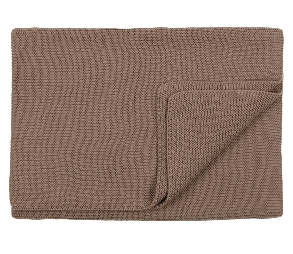 Mink Knit Blanket – Moonlight